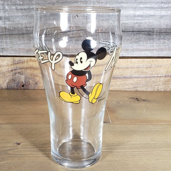 Dining | Disney Mickey Mouse Drinking Soda Water Glass | Poshmark